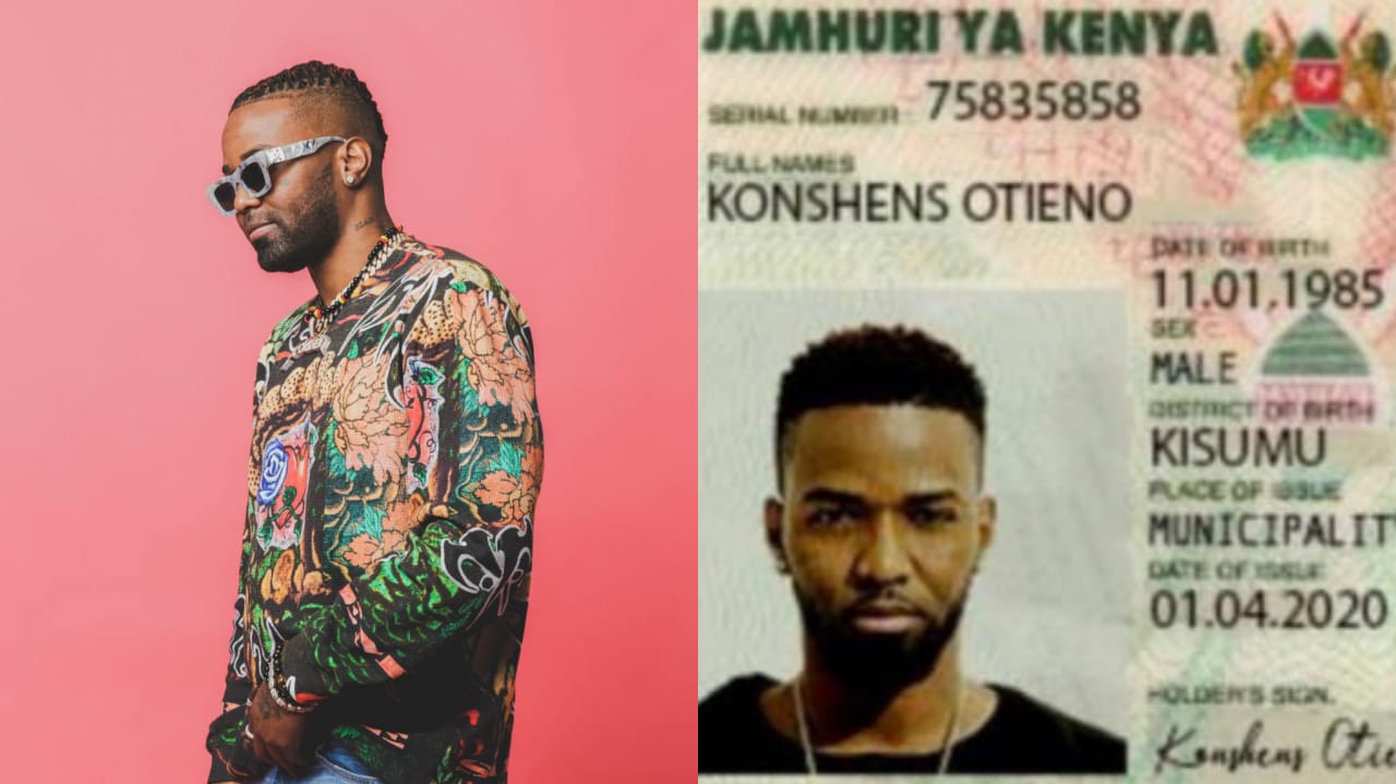 Konshens Embraces His Kenyan Name 'Otieno' in New Song With Boutross Munene