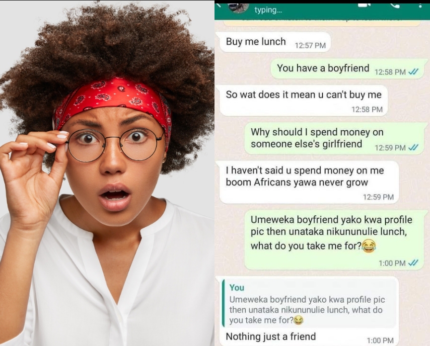 “What Do You Take Me For?”:Man Asks Lady With Boyfriend Begging For ...