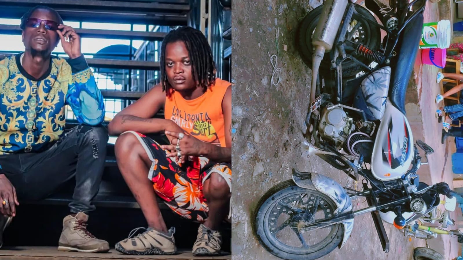 Smady Ting And Guzman Man of Mbogi Genje's Deny Stealing A Motorbike In ...