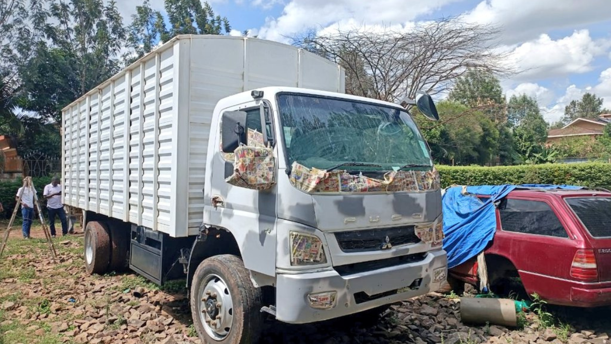 Suspects arrested in Nairobi for stealing lorry, fitting it with fake ...