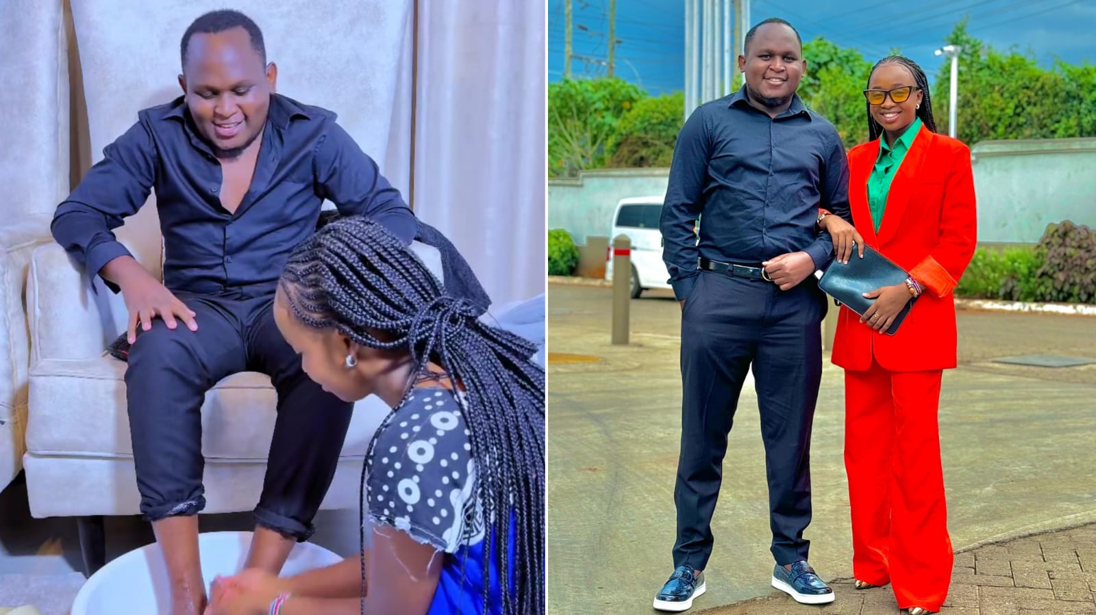 Kenyan Digital creator Commentator Reveals His Girlfriend Moureen ...