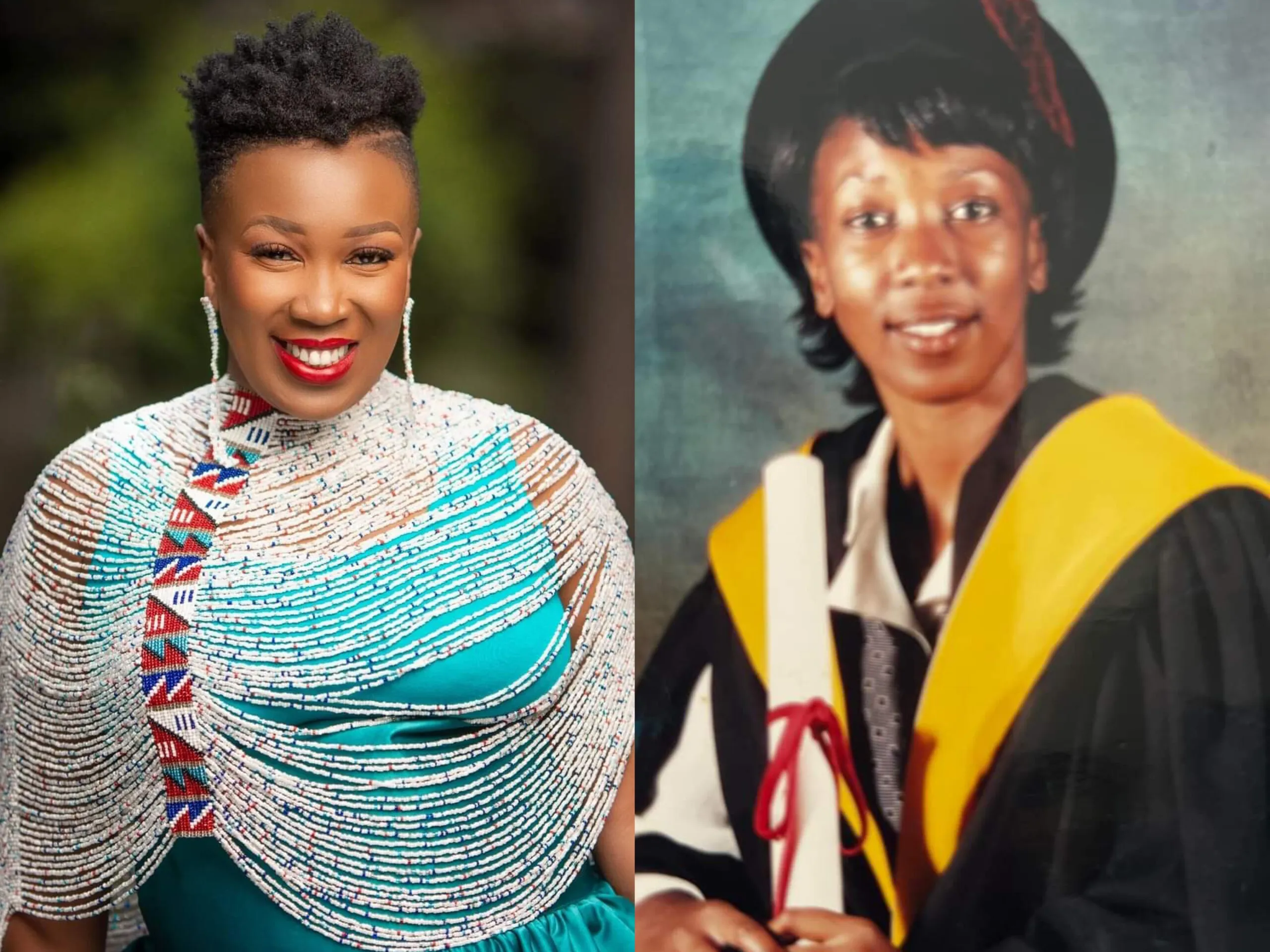 “Ulikuwa Mzee”:Netizens React On Wahu Kagwi’s TBT Graduation Photo