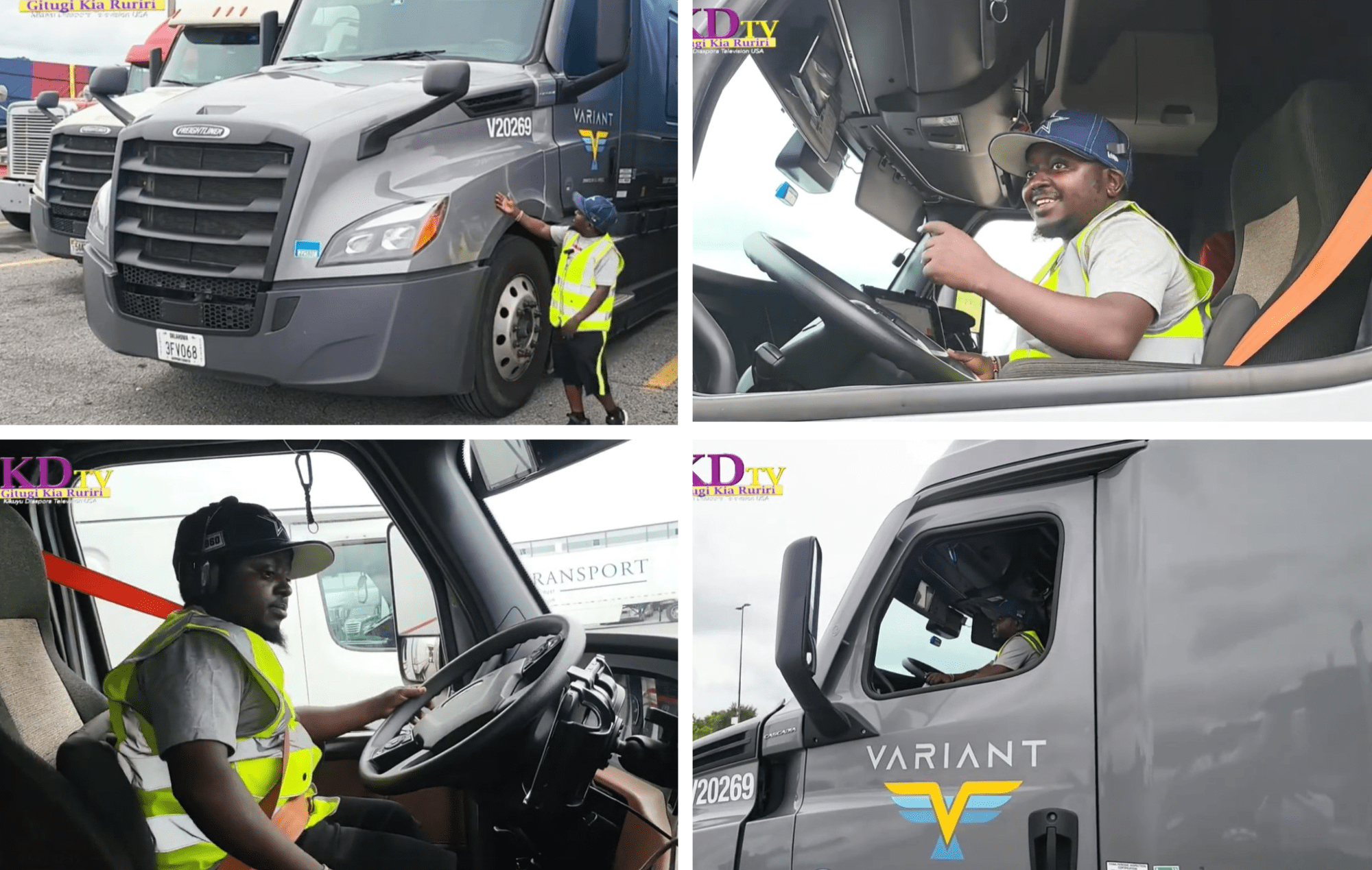 Katuosis: Kikuyu Dwarf Man driving Trucks bigger than him in the US